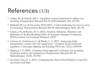 Bus Analytics Toolkit Demo | PDF