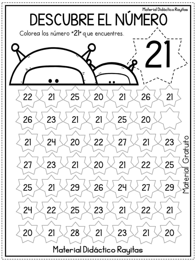 busca los numeros y colorea cada unoParte3.pdf | Descarga Gratuita