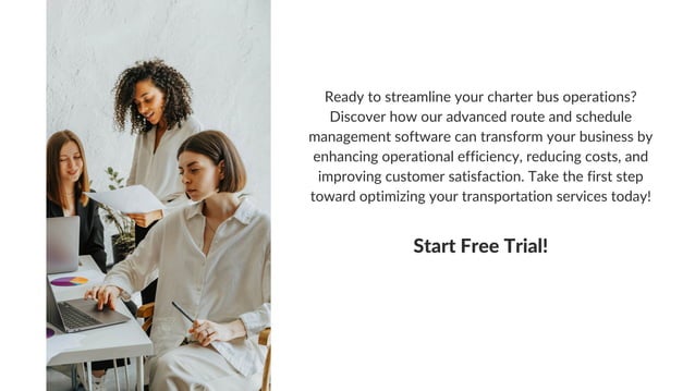 Bus Charter Booking Software – Managing Routes & Schedules | PDF