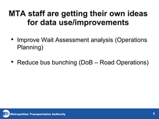MTA Bus Customer Information Systems | PPT
