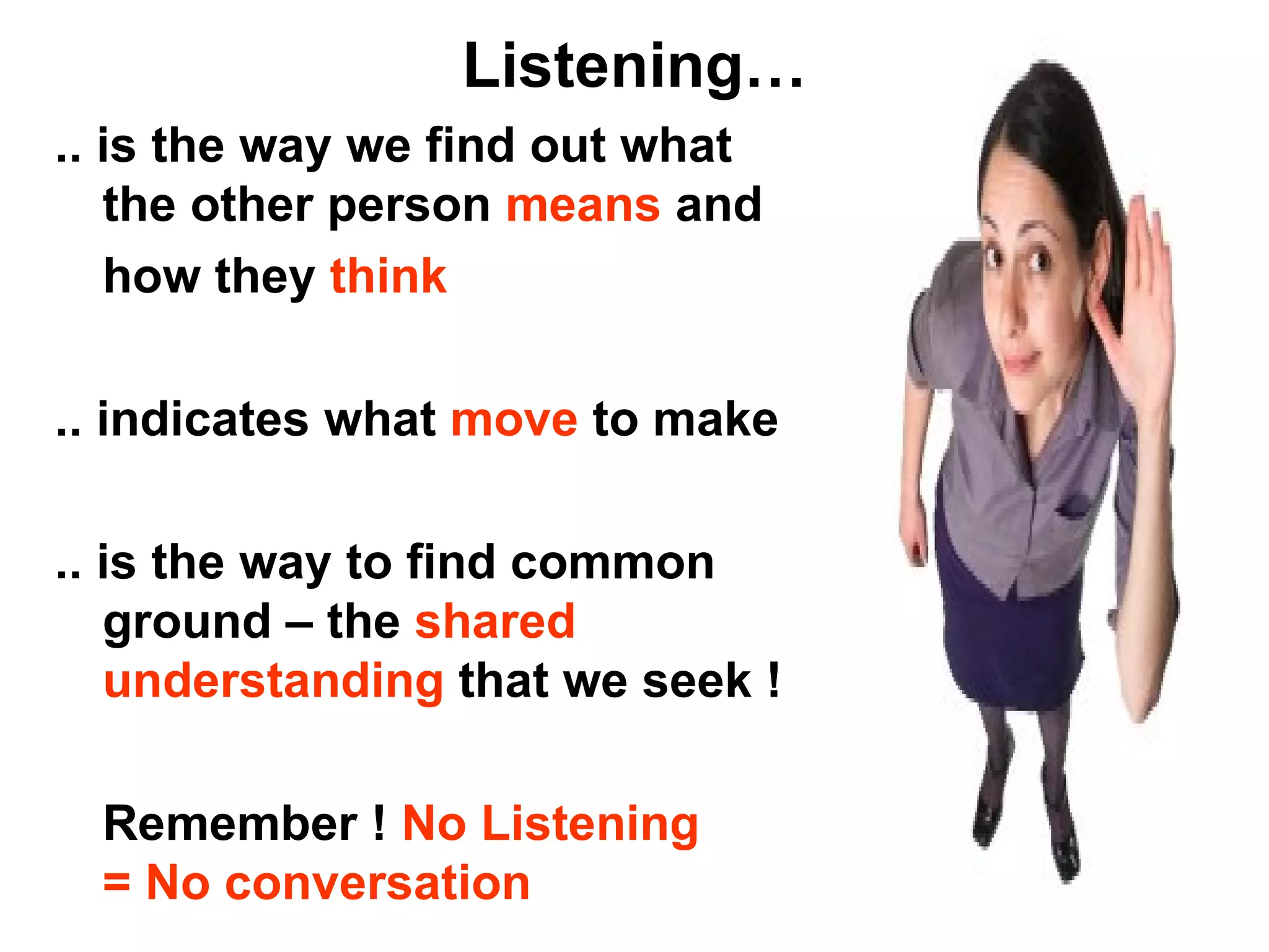 Conversation - The Heart of Communication | PPT