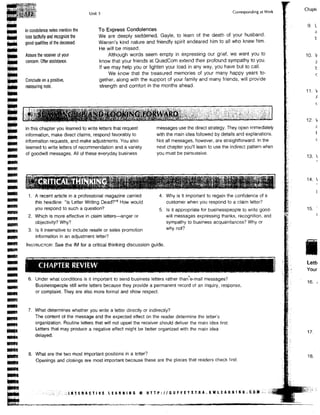 Bus Com Chapter 6 Textbook | PDF