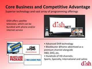Dish Network Profile (Business Communications, NYU Stern - Yu) | PPT