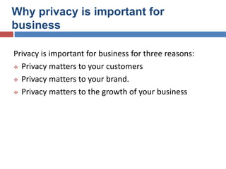 Invasion of privacy | PPTX