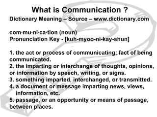 Intro to Basic Business Communication | PPT