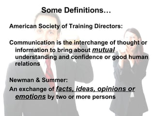 Communication - Human Factors | PPT
