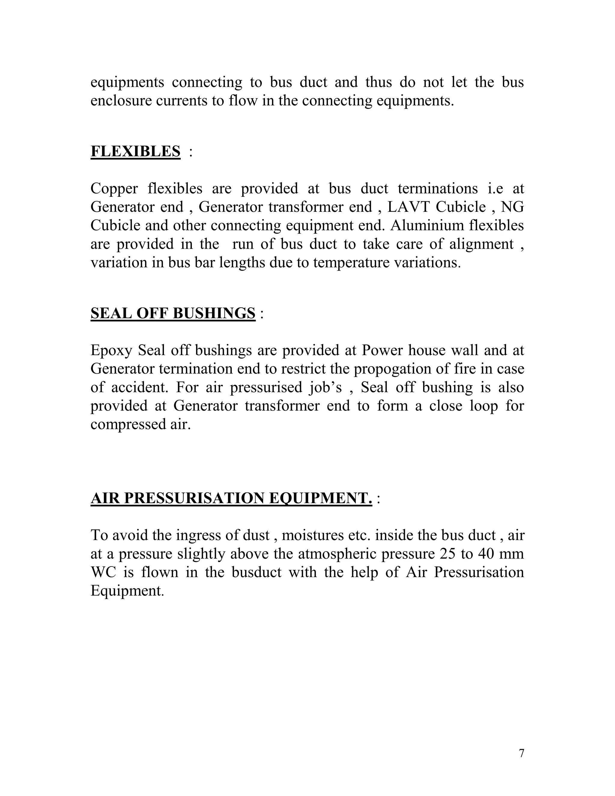 Bus duct fabrication | DOCX