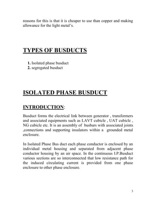 Bus duct fabrication | DOCX
