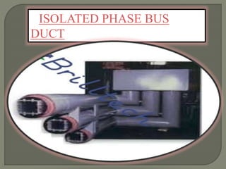 Bus ducts & bus bars | PPTX