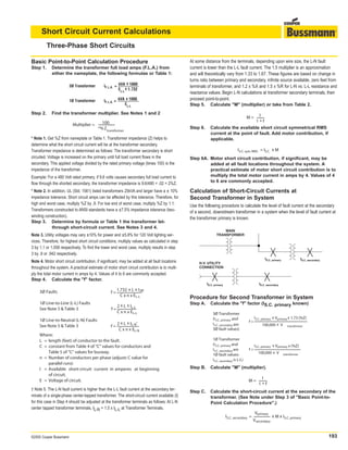 Bus ele tech_lib_short_circuit_current_calculations (1) | PDF