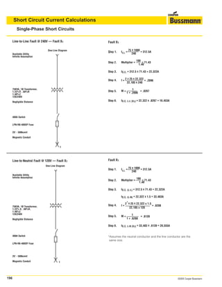 Bus ele tech_lib_short_circuit_current_calculations (1) | PDF