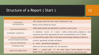 Characteristics of Report || Characteristics of Short Report ...