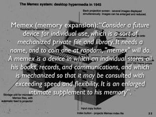 Vannevar Bush e le origini di Internet | PPT