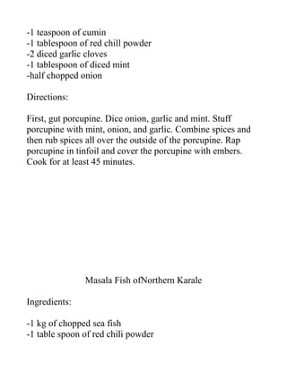 Bush craft cook book | ODT | Cooking | Food & Drink