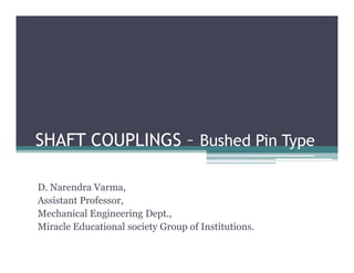Bushed pin type flexible coupling | PDF