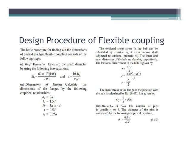 Bushed pin type flexible coupling | PDF