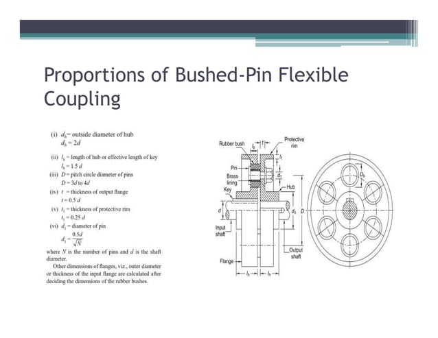 Bushed pin type flexible coupling | PDF