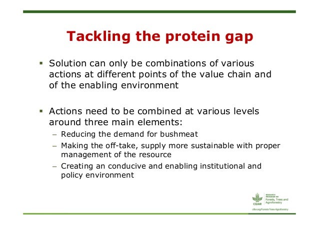 Conservation and utilization of wildlife in the Congo Basin: How to t…