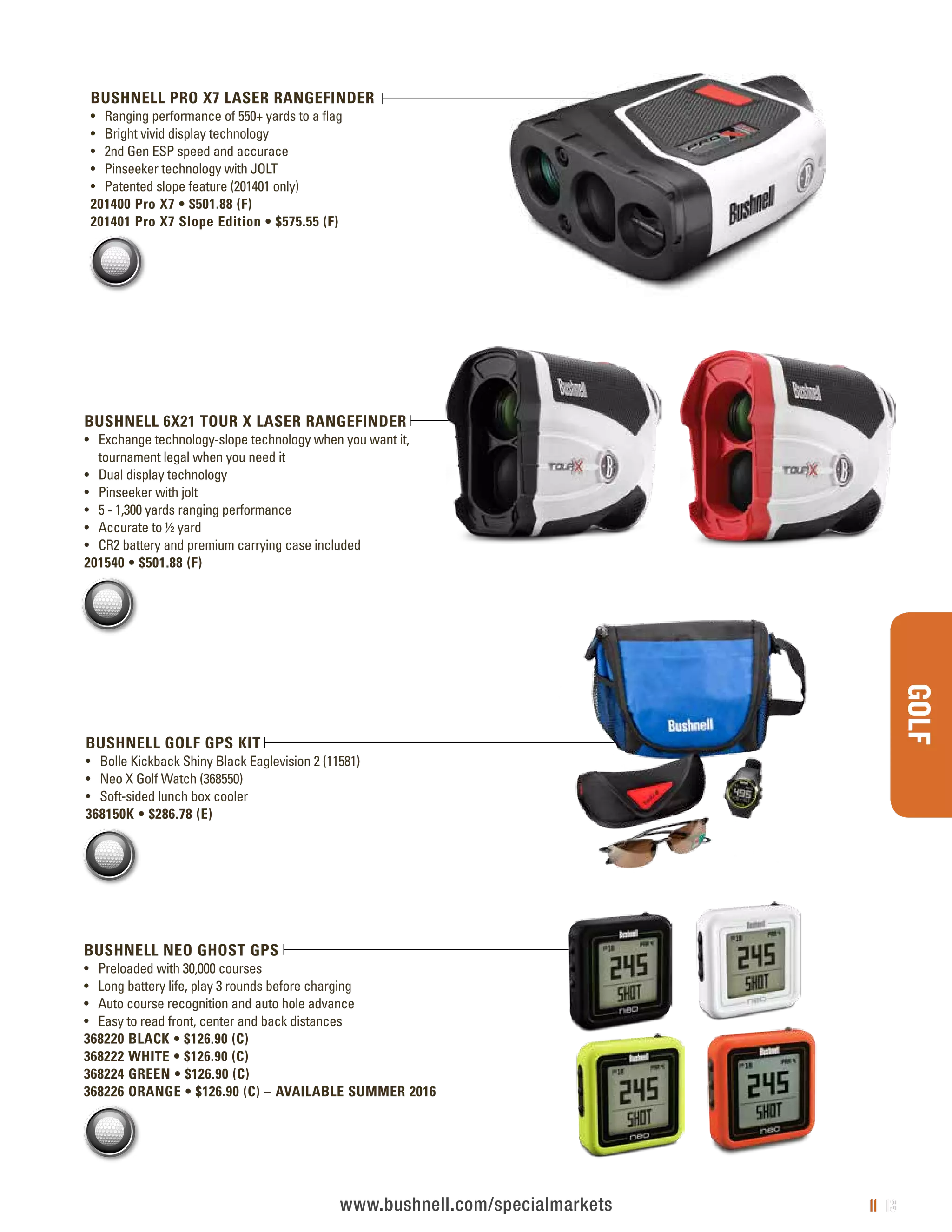 Bushnell catalogue 2016 | PDF
