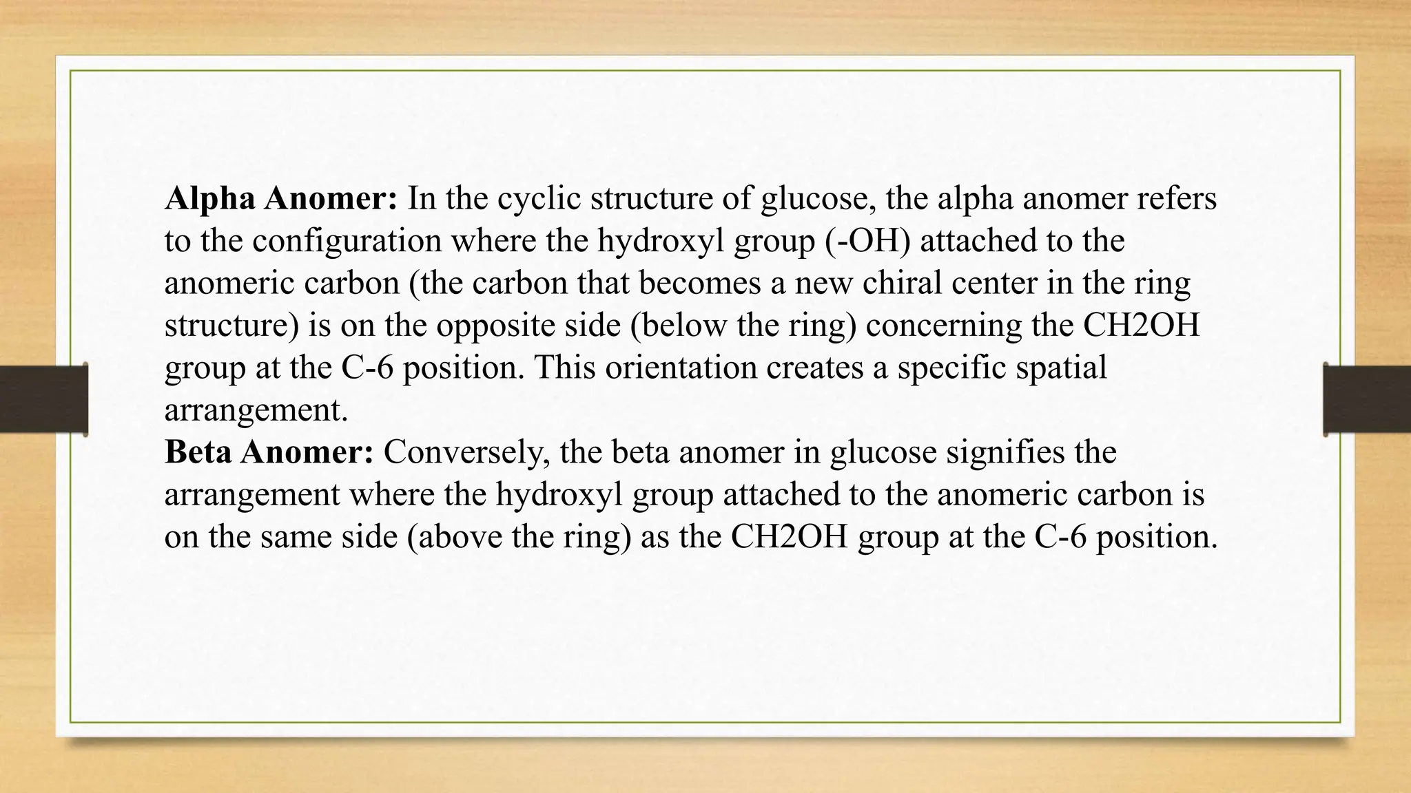 steriosomerisms in glucoses biochemistry | PPTX