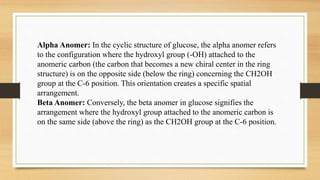 steriosomerisms in glucoses biochemistry | PPTX