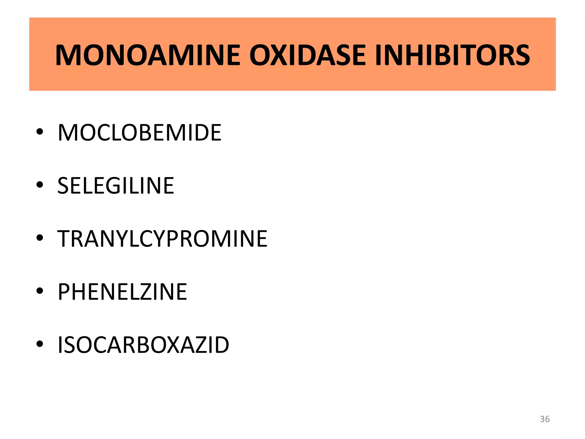 ANTIDEPRESSANTS | PPTX