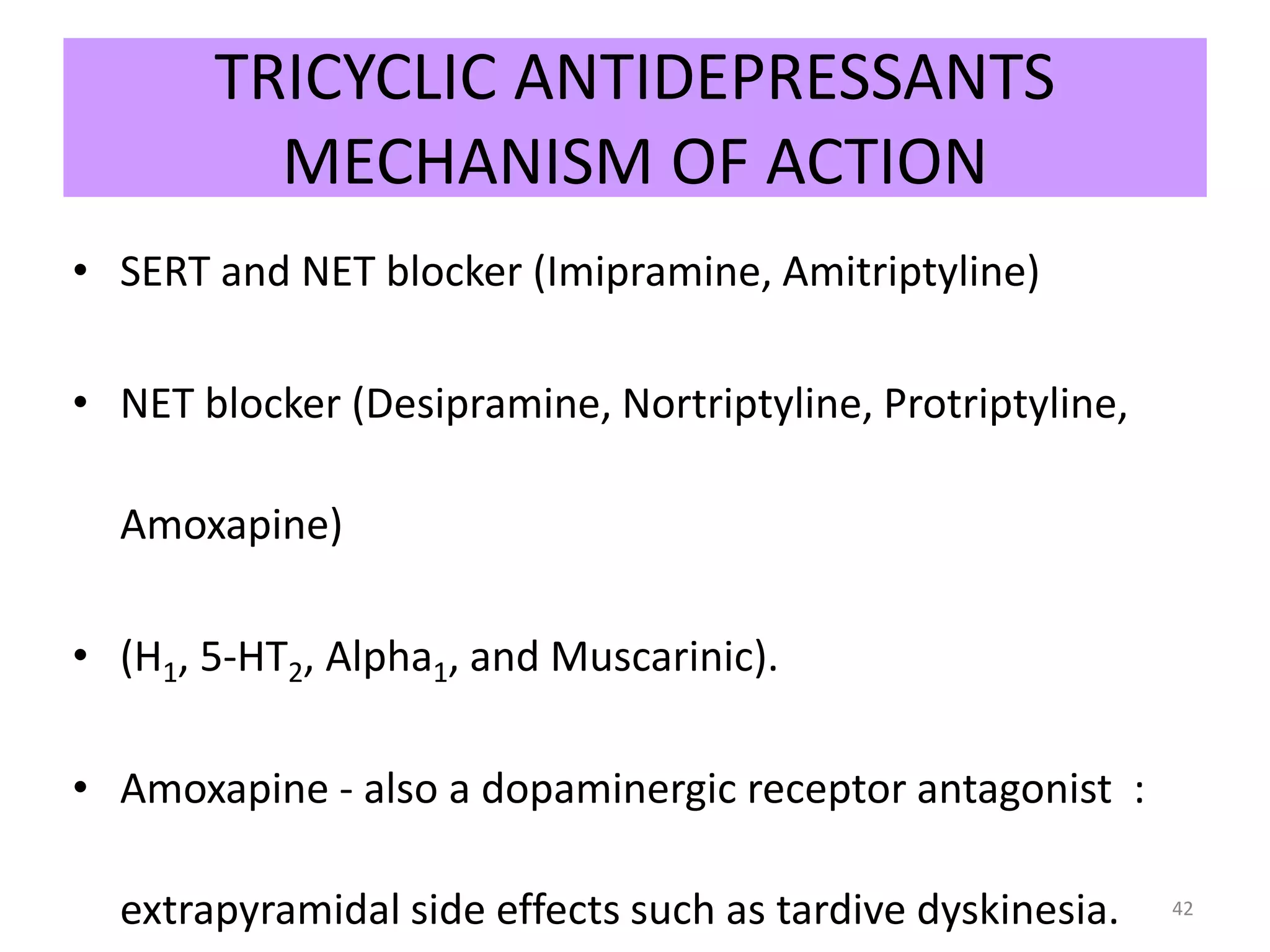 ANTIDEPRESSANTS | PPTX