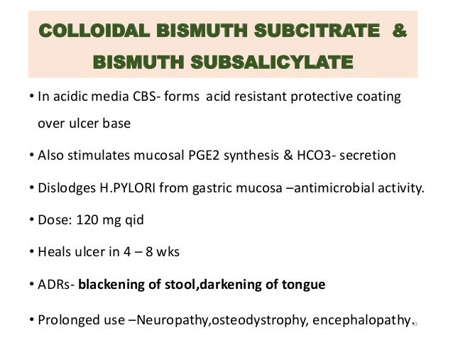 Bismuth Uses In Medicine