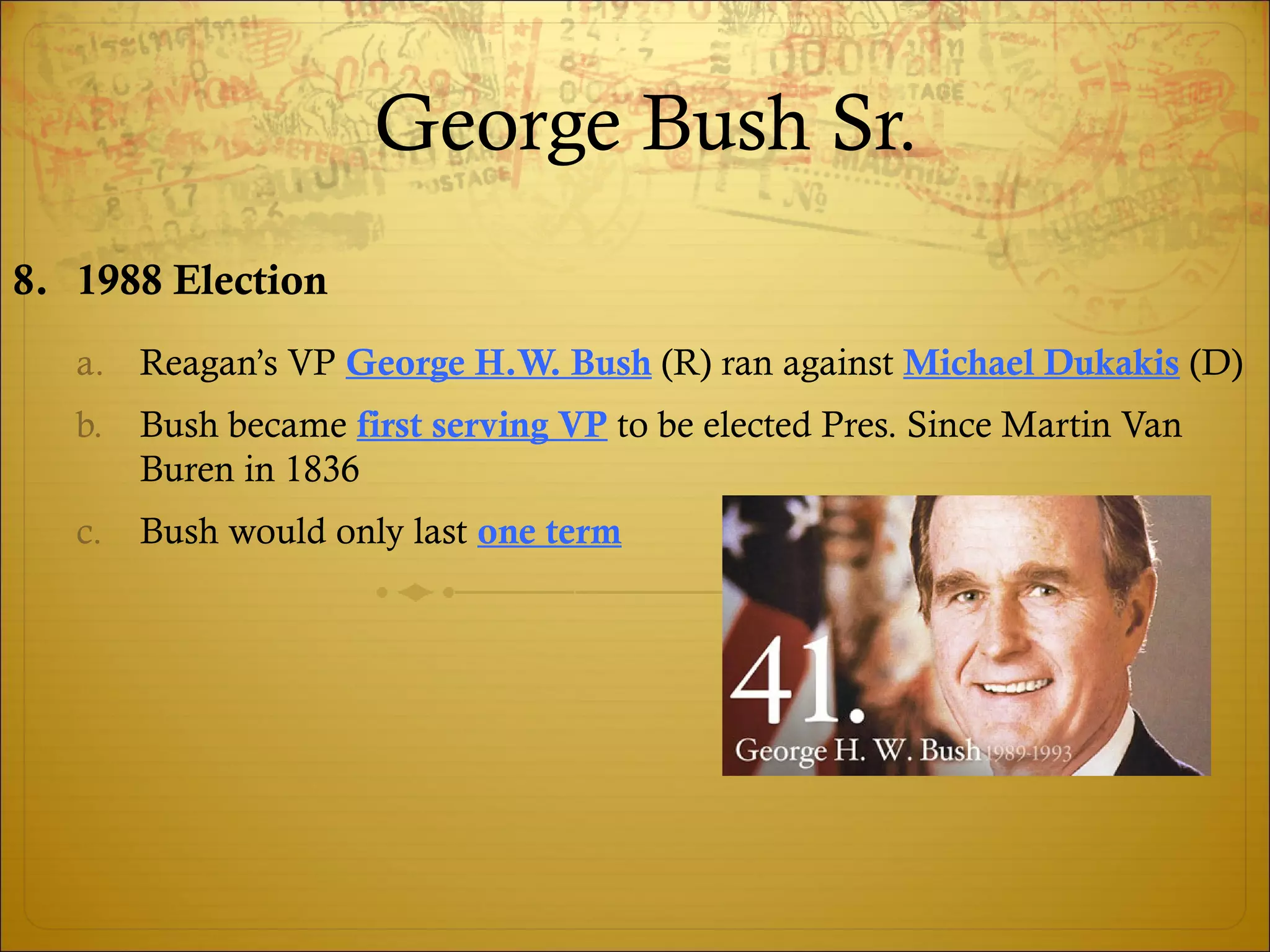 Bush sr. | PPT