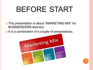 Marketing Mix. | PPT