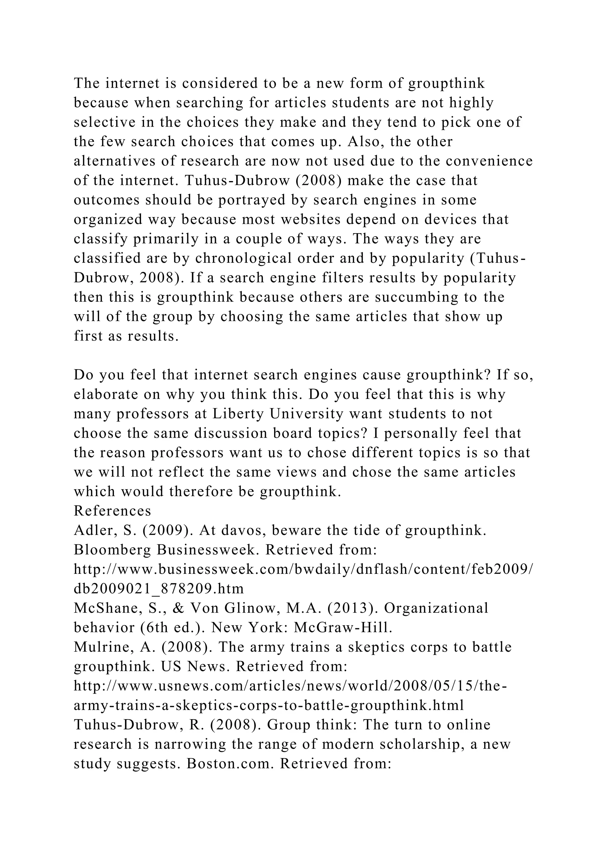 BUSI 240Discussion Board ExampleGroupthinkDefinition Orga.docx