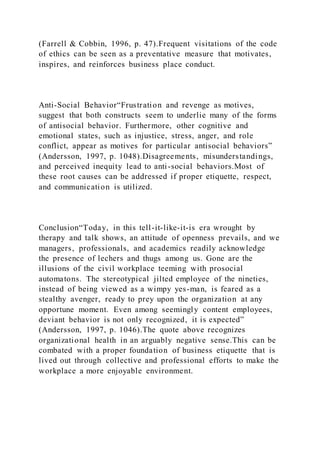 BUSI 472 Etiquette PowerPoint Grading RubricCriteriaLevels o | PDF