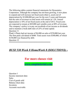 BUSI 530 EXceptional Education/snaptutorial.COM | DOC