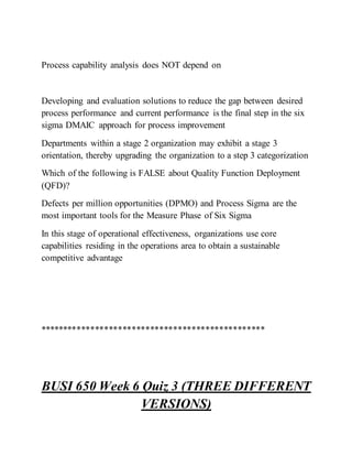 BUSI 650 Technology levels--snaptutorial.com