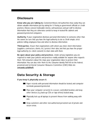 Business Identity Theft Kit | PDF