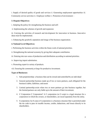 Business Policy and Strategy.docx, Teaching notes, MBA-IV semester | DOCX