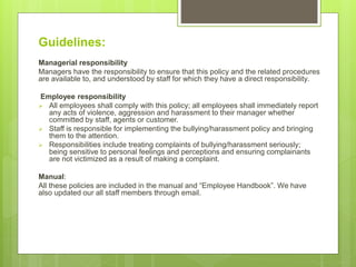Policies on Business issues | PPT