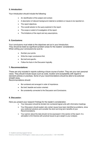 Busines report writing | PDF