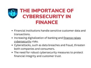 Finance Cybersecurity | The Importance of Cybersecurity in the ...