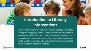 Effective Literacy Interventions for Early Grade Readers | PPT
