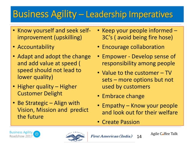 Business Agility-Leadership-Imperative | PPT