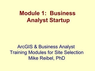 Business Analyst Modules | PPT