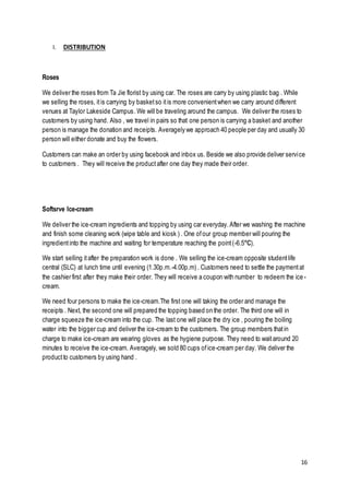 Business assignment report -secrect-roses | DOCX