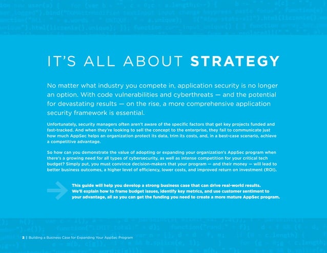 Building A Business Case For Expanding Your Appsec Program Ppt