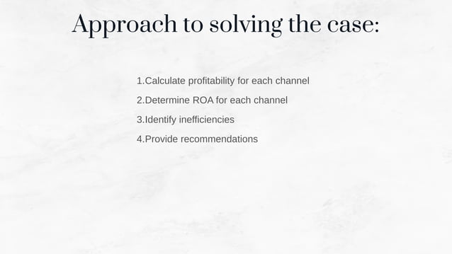 The Cooper Processing Company-Profitability & Operational Optimization | PDF