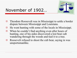 evolution of the teddy bear | PPT