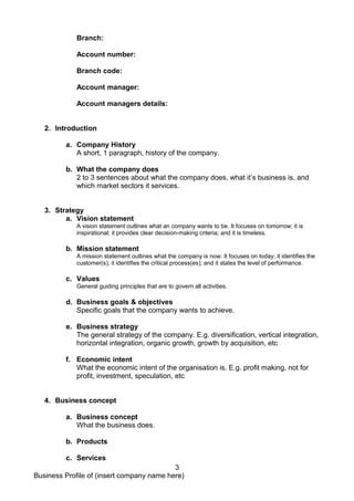 Business company-profile-templatedocdoc765 | DOC