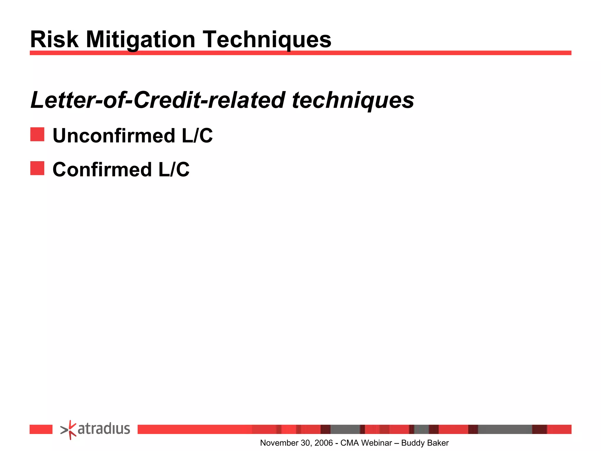 Business Credit Risk Management | PPT