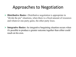 Negotiation Case Study | PPTX
