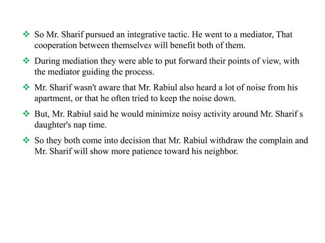 Negotiation Case Study | PPTX | Family and Relationships